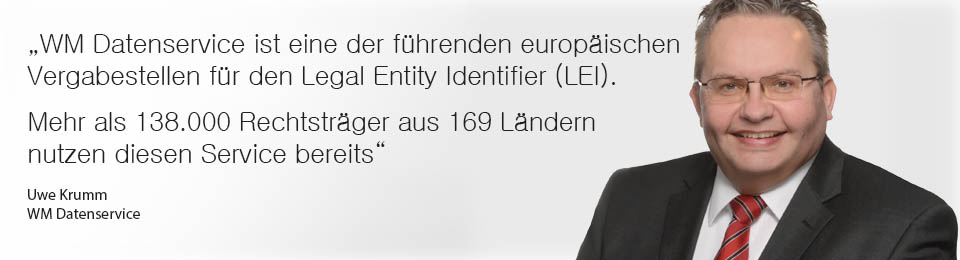 Legal Entity Identifier (LEI) – Globale LEI Vergabestelle › WM-LEIPORTAL